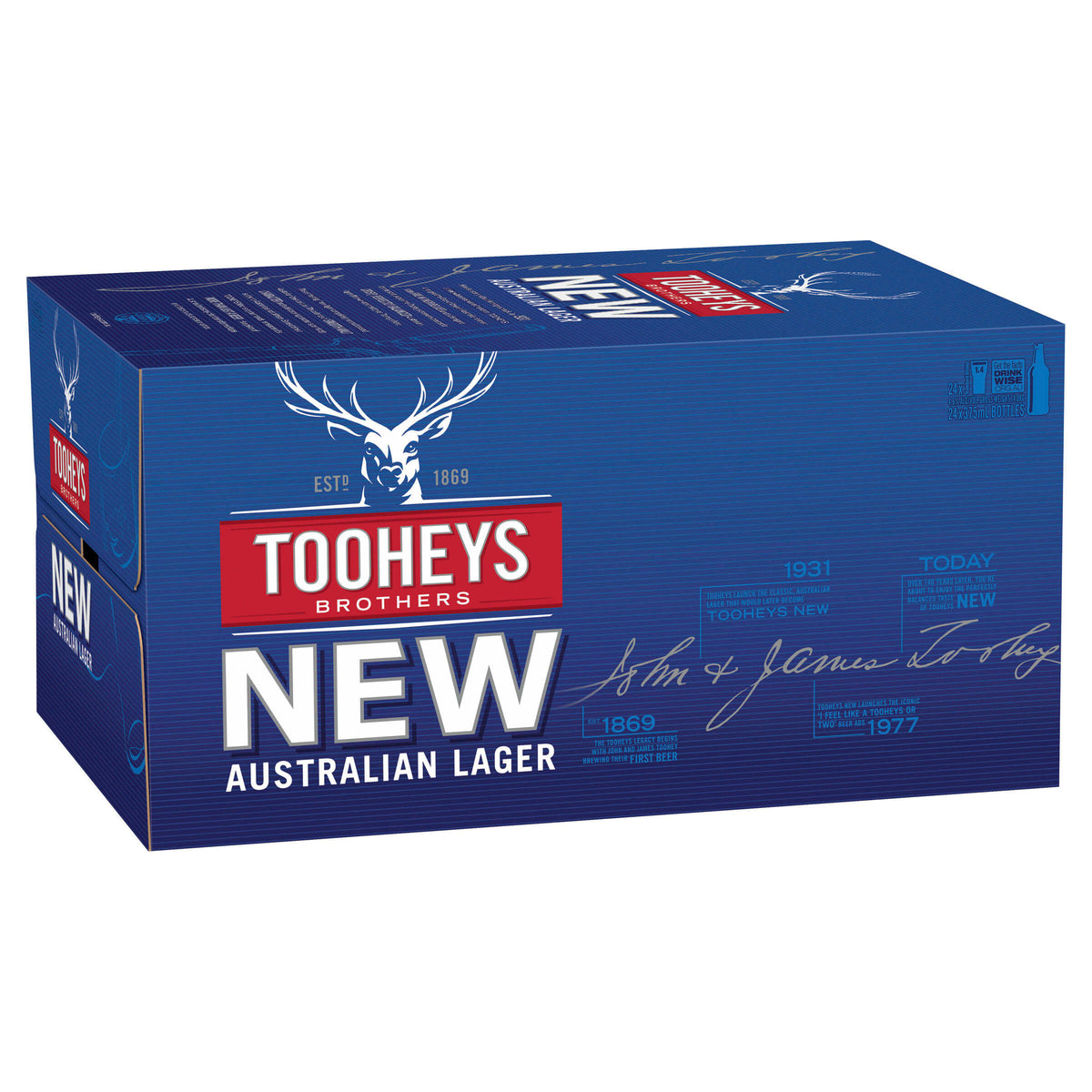 Tooheys New Bottles 375ml – Mr Liquor